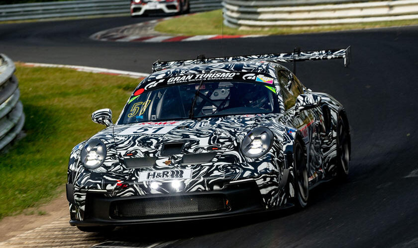 Porsche testa nova versão do Porsche 911 GT3 Cup turbo - bongasat.com.br